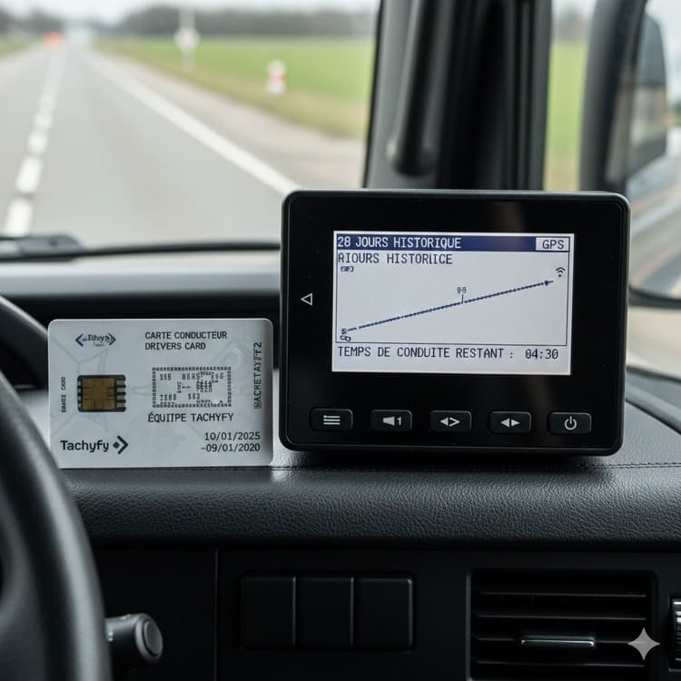 La carte conducteur : tout ce que vous devez savoir en 2025 | Blog Tachyfy